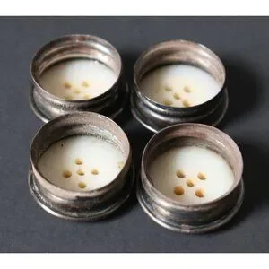 Dining | 2 Sets Of Cut Crystal Salt And Pepper Shakers Sterling Mother ...